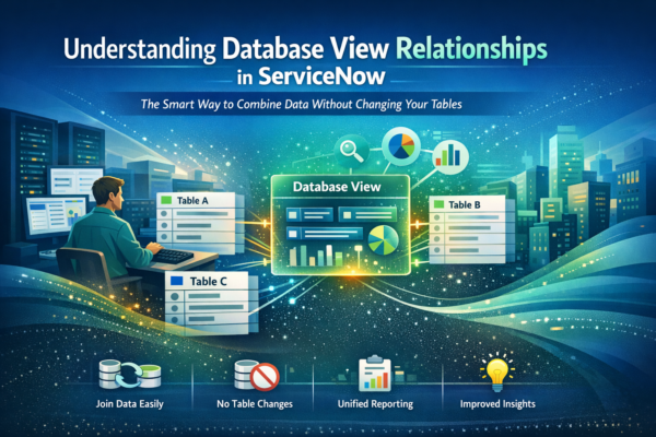 Database View Relationships in ServiceNow - Inabia Software ...