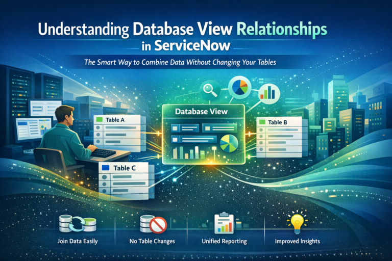 Database View Relationships in ServiceNow - Inabia Software ...